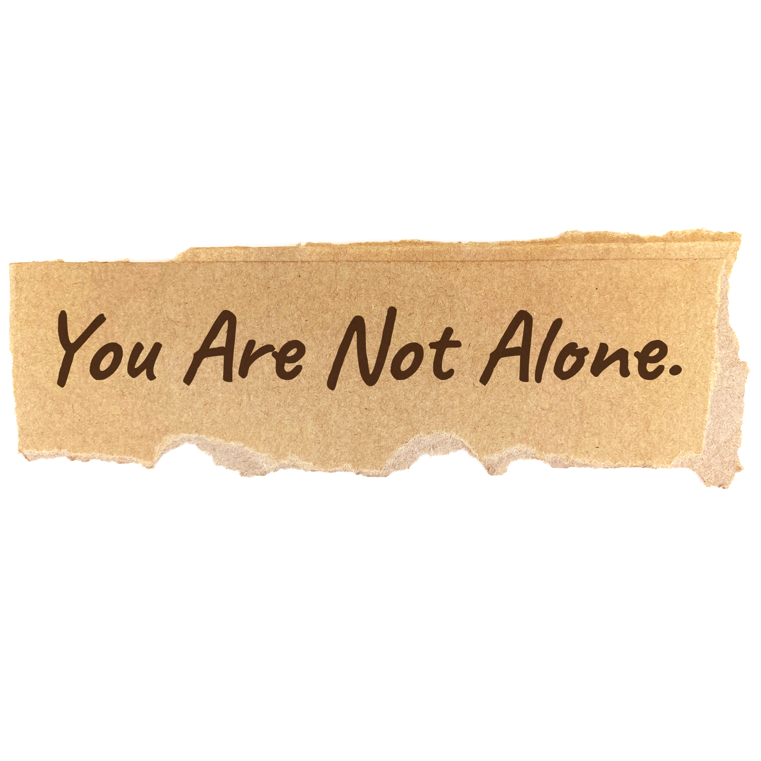 Teared Paper Text Sticker_模板素材-稿定设计